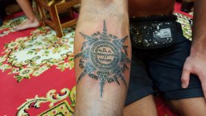 Thai Tattoo Sak Yant – Bamboo Hand Poke Style